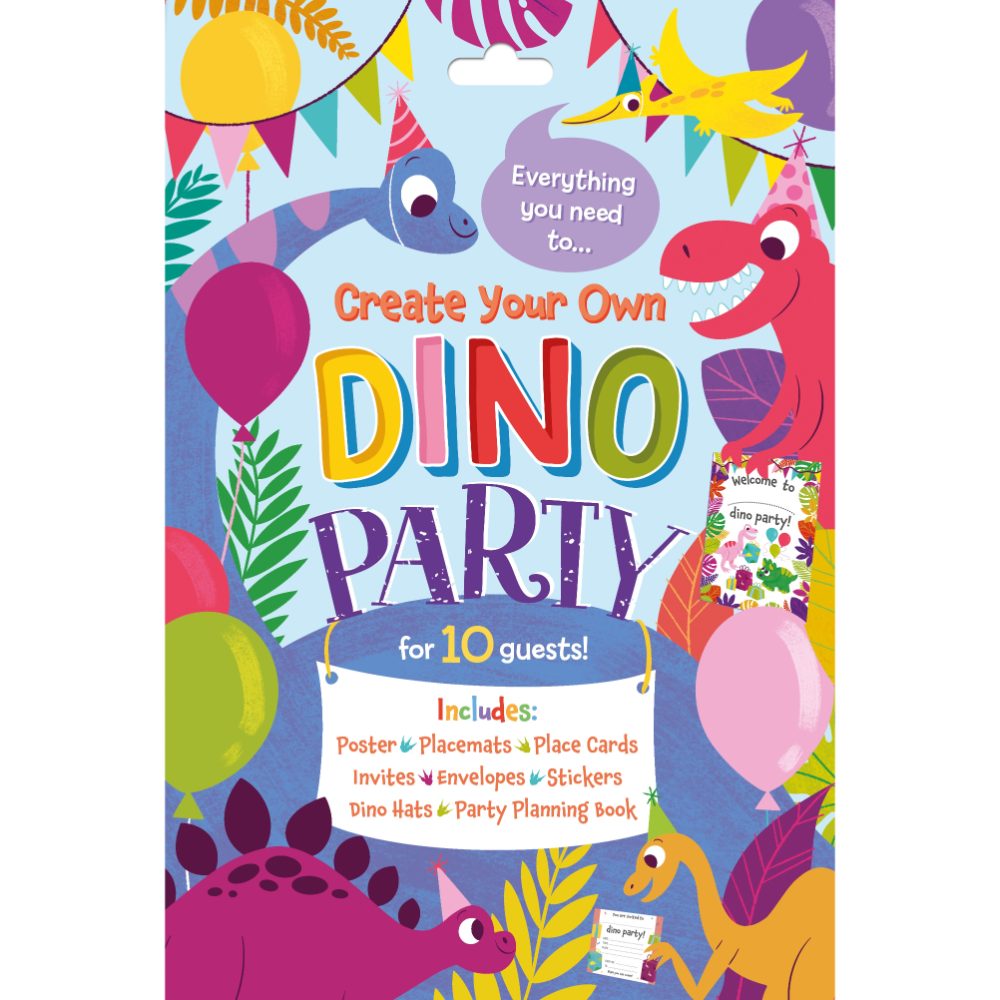Igloo Create Your Own Dino Party Book - BYFT.Store Igloo Create Your Own Dino Party Book - BYFT.Store